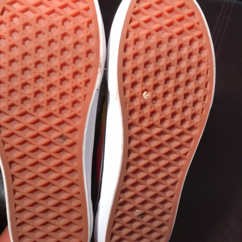 Unisex Fire Flame Vans Sneakers - Gem